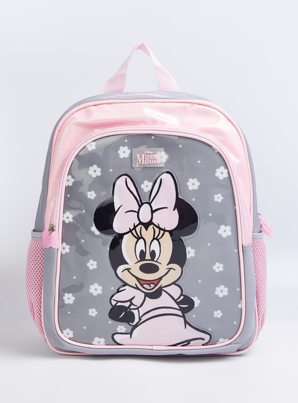 Buy Kids Minnie Mouse Backpack with Pouch - Pack of 3 Online at just Rs ...