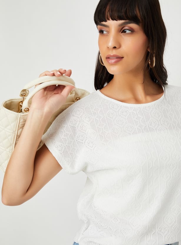 Buy Kalki x Max Women Textured Top Online at just Rs. 699.0 ...