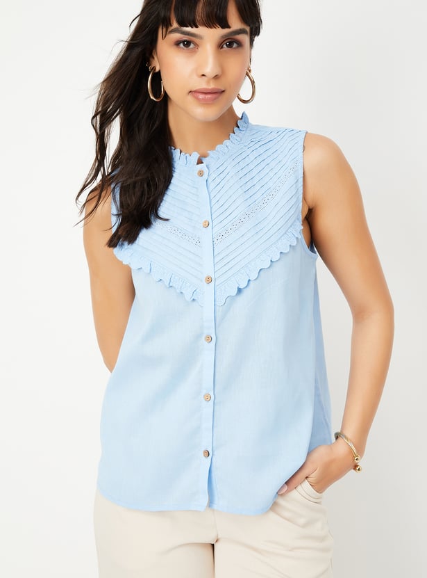 Buy Kalki x Max Women Pin Tuck Detail Top Online at just Rs. 699.0 ...