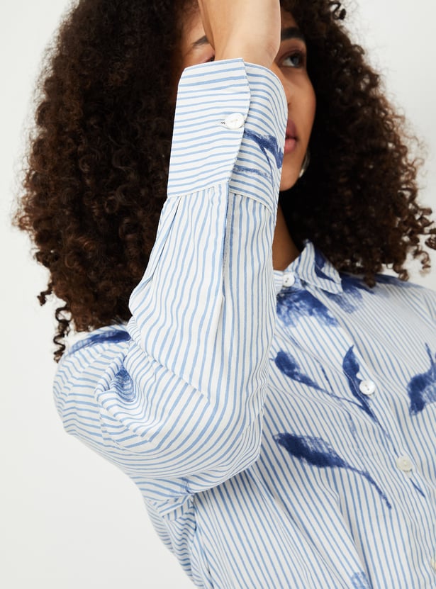 Buy Kalki x Max Women Striped Shirt Dress Online at just Rs. 1199.0 ...