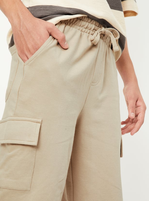 Buy Boys Solid Knit Cargo Shorts Online at just Rs. 499.0 ...