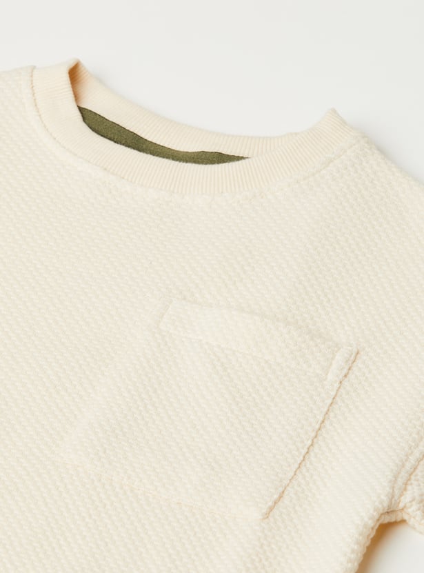 Buy Boys Oversized Textured T-shirt Online at just Rs. 299.0 ...