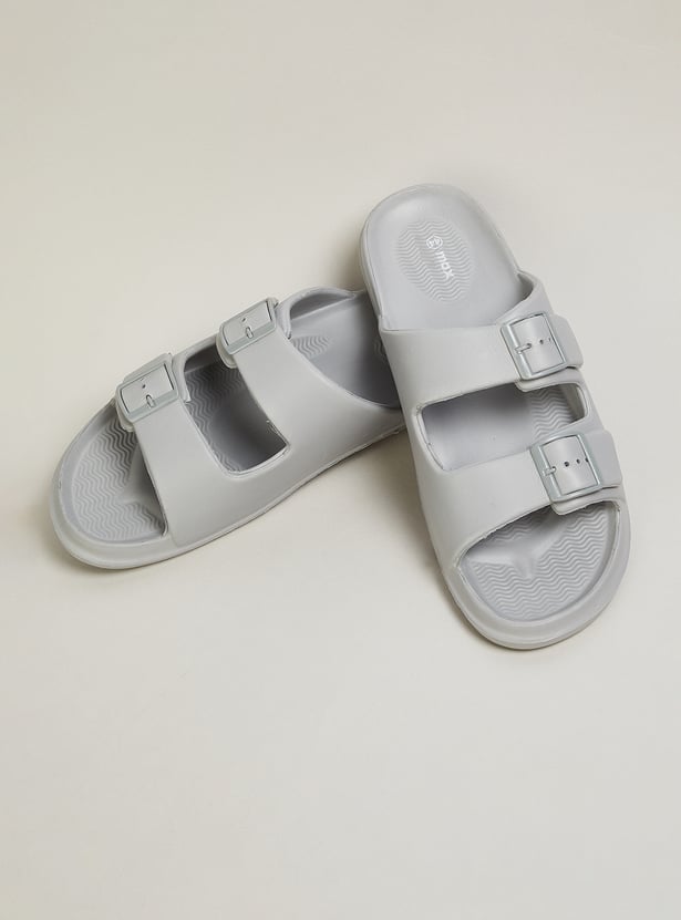 Buy Men Dual Strap Sliders Online at just Rs. 499.0 - 1000015377066 ...