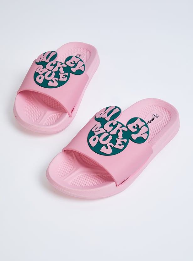 Buy Girls Mickey Mouse Sliders Online at just Rs. 499.0 - 1000015378216 ...