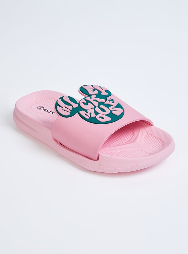 Buy Girls Mickey Mouse Sliders Online at just Rs. 499.0 - 1000015378216 ...