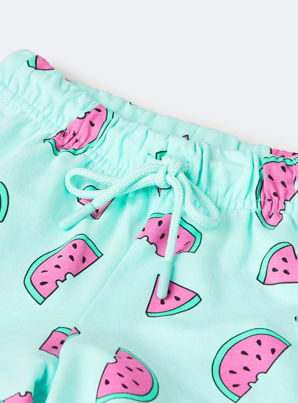 Buy Girls Printed Shorts Online at just Rs. 299.0 - 1000015380269 | Max ...