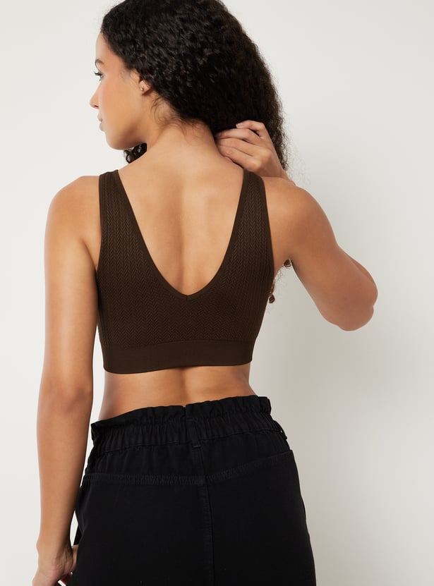 Buy Women Patterned Sports Bra Online at just Rs. 599.0 - 1000015573348 | Max Fashion