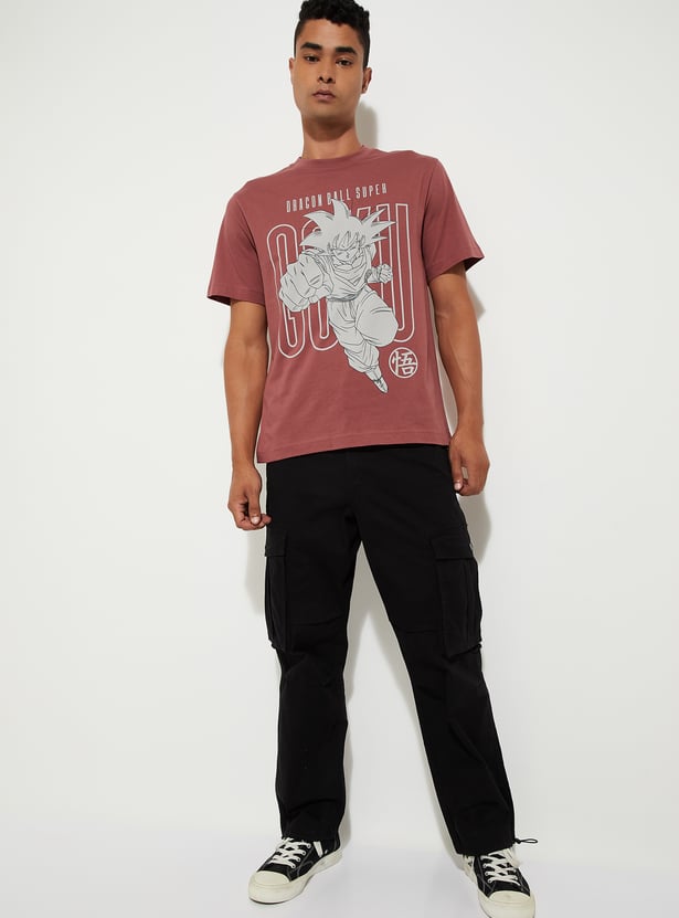 Buy URB_N Men Dragon Ball Z Print T-shirt Online at just Rs. 599.0 ...