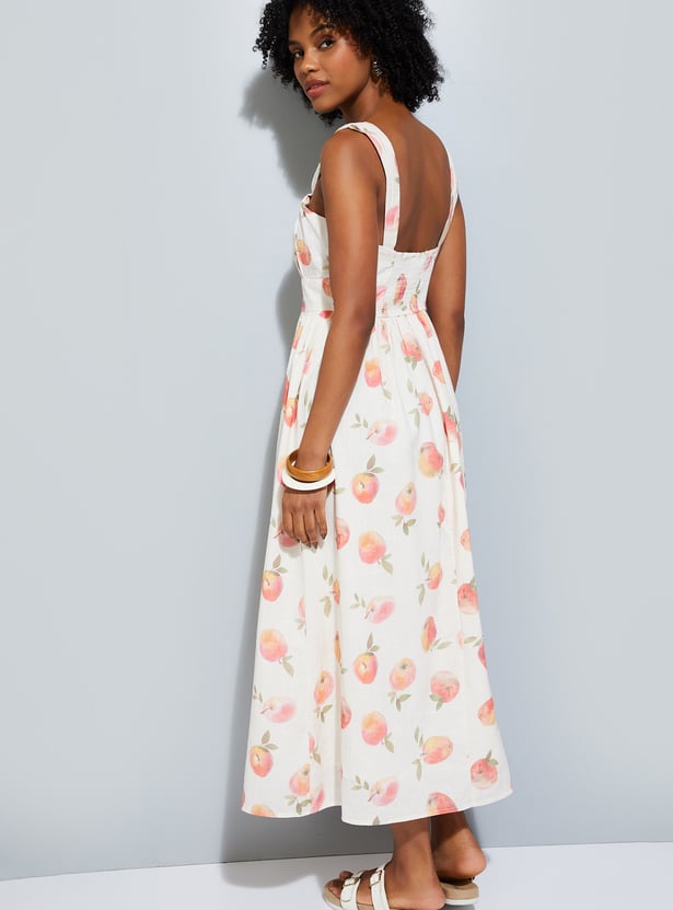 Buy Women Floral Print Maxi Dress Online at just Rs. 1299.0 ...