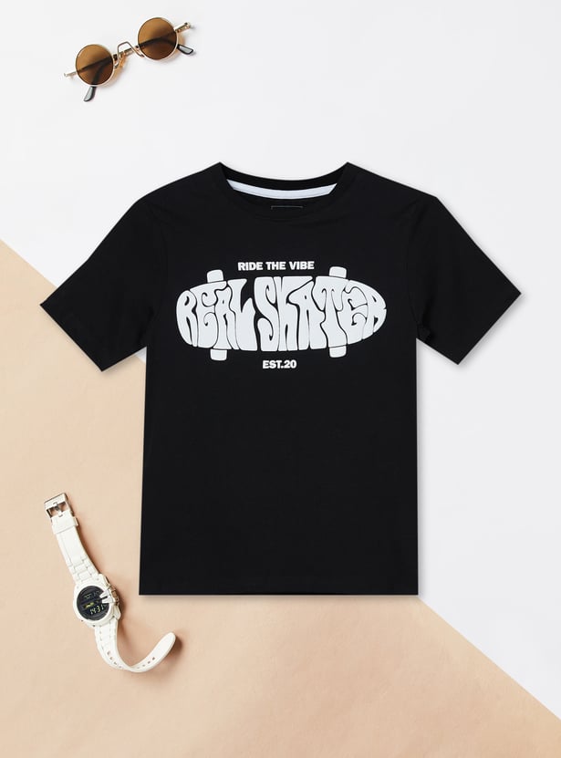 Buy Boys Puff Printed T-shirt Online at just Rs. 249.0 - 1000016695917 ...