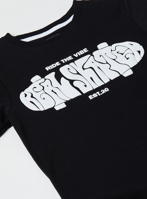 Buy Boys Puff Printed T-shirt Online at just Rs. 249.0 - 1000016695917 ...
